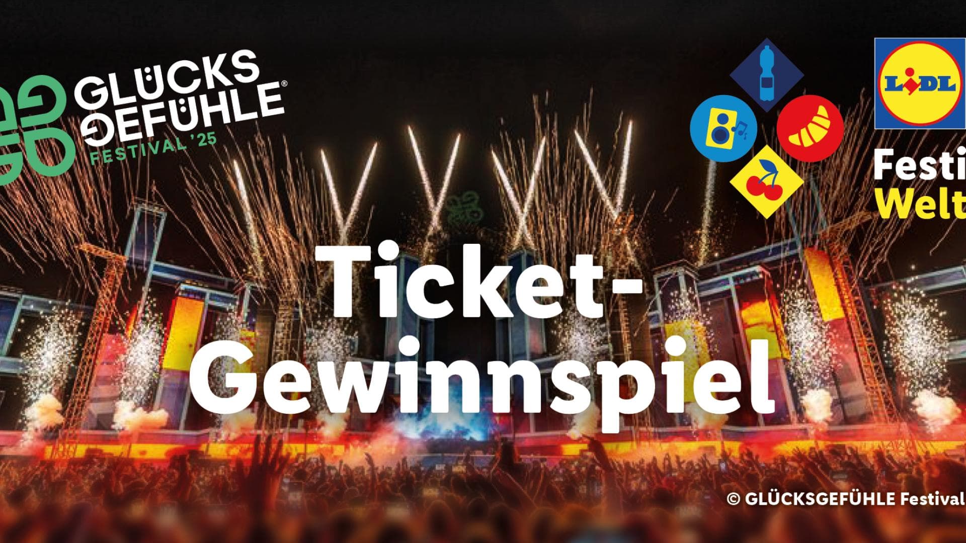 Mit Lidl & OKmag 2 Full-Weekend-Tickets für das GLÜCKSGEFÜHLE Festival gewinnen!