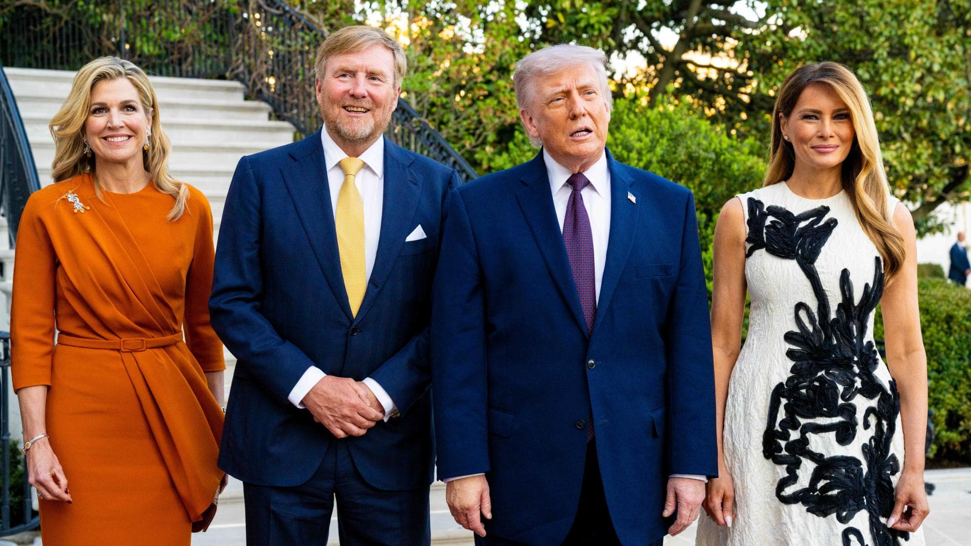 Staatsbesuch USA: König Willem-Alexander & Máxima bei Donald Trump