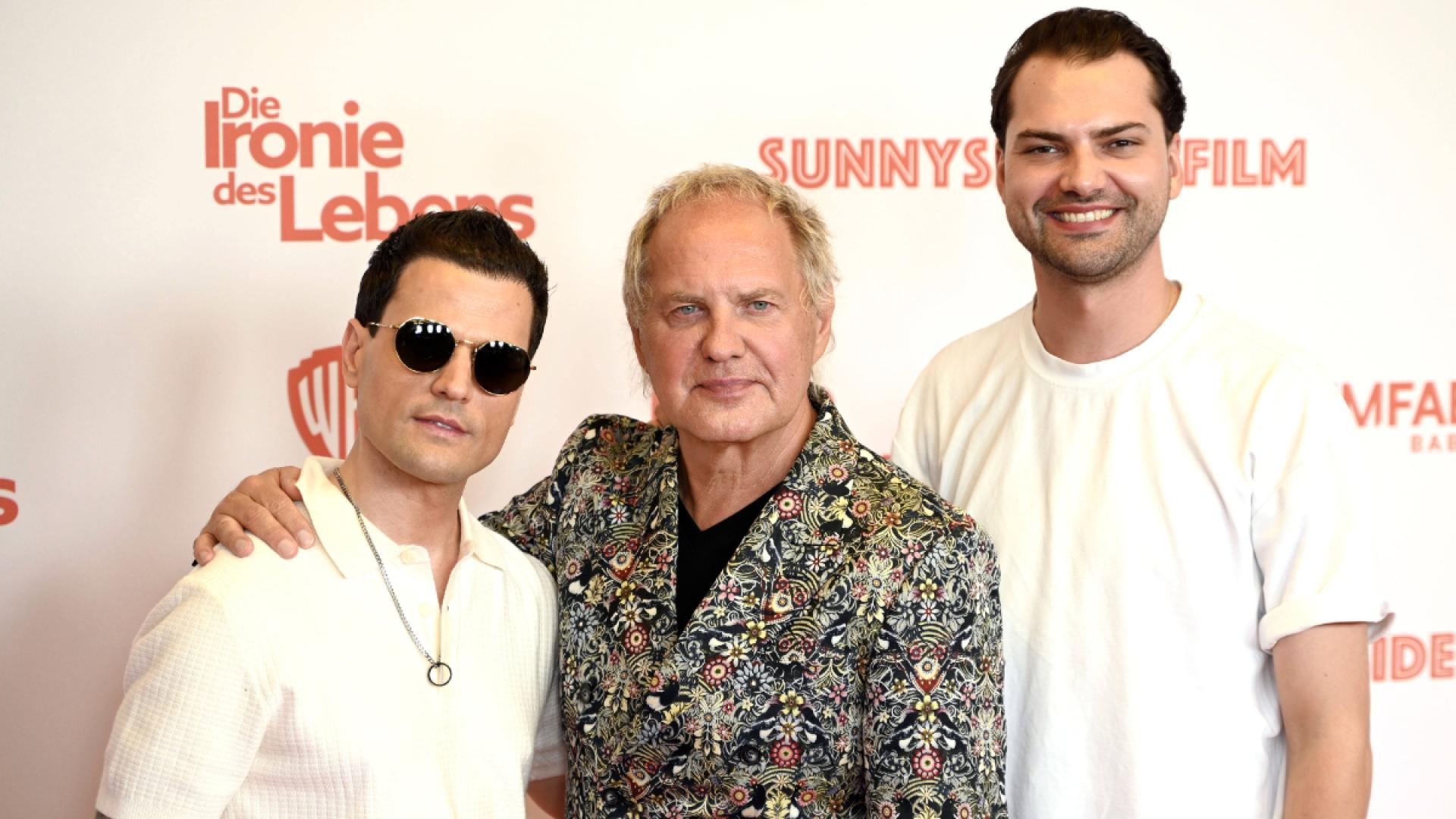 Uwe Ochsenknecht: Selten! Auftritt mit seinen Söhnen Rocco Stark & Jimi ...