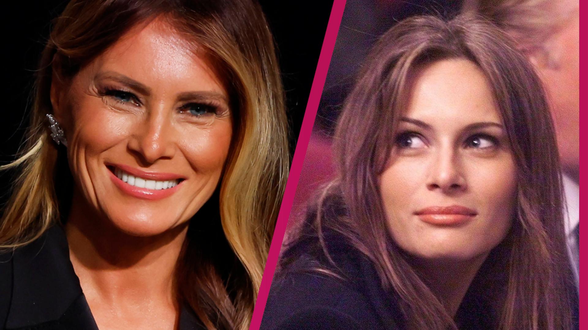 Melania Trump früher & heute: So krass hat sich die Frau von Donald ...
