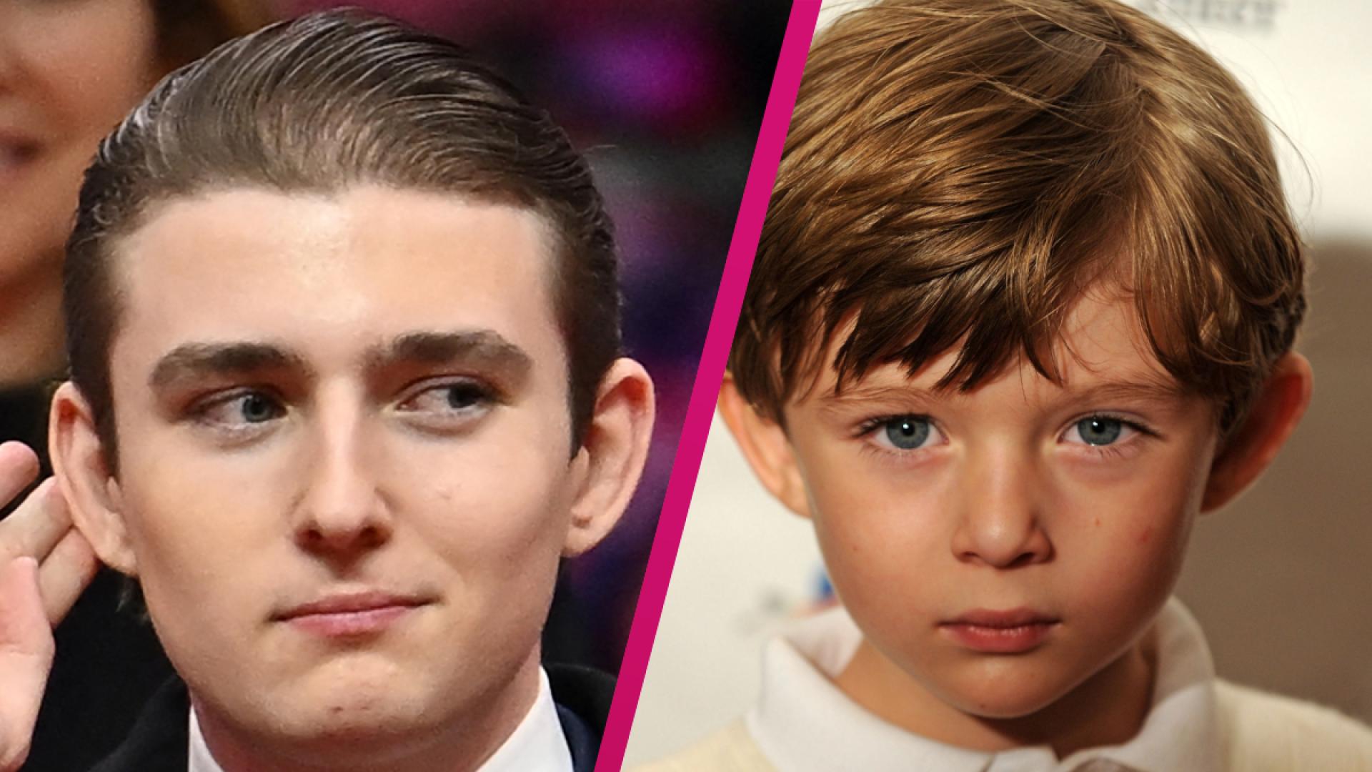 Barron Trump früher & heute: So sehr hat sich der Sohn von Donald ...