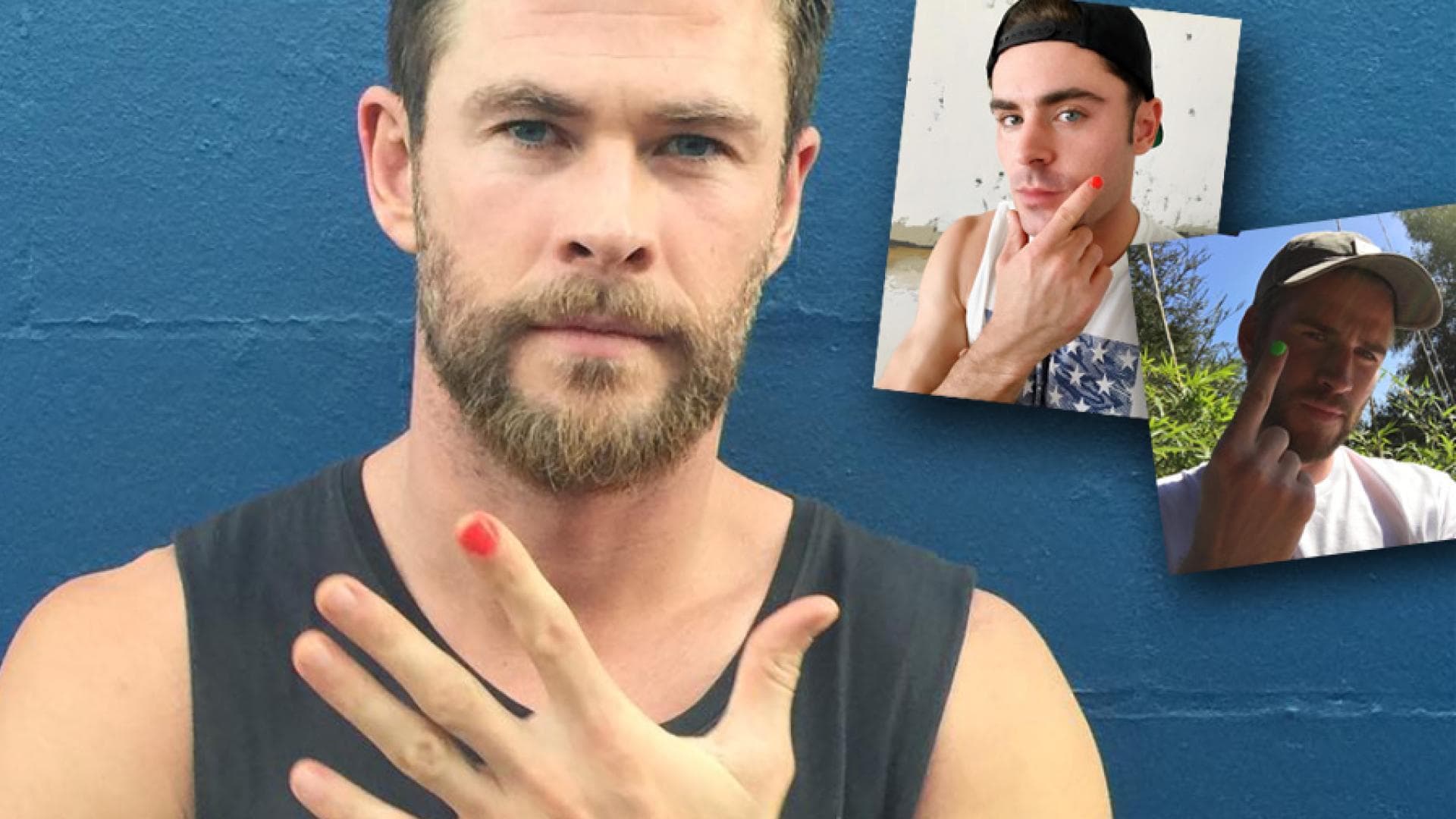 „Polished Man Challenge“: Darum tragen Chris Hemsworth, Zac Efron & Co ...
