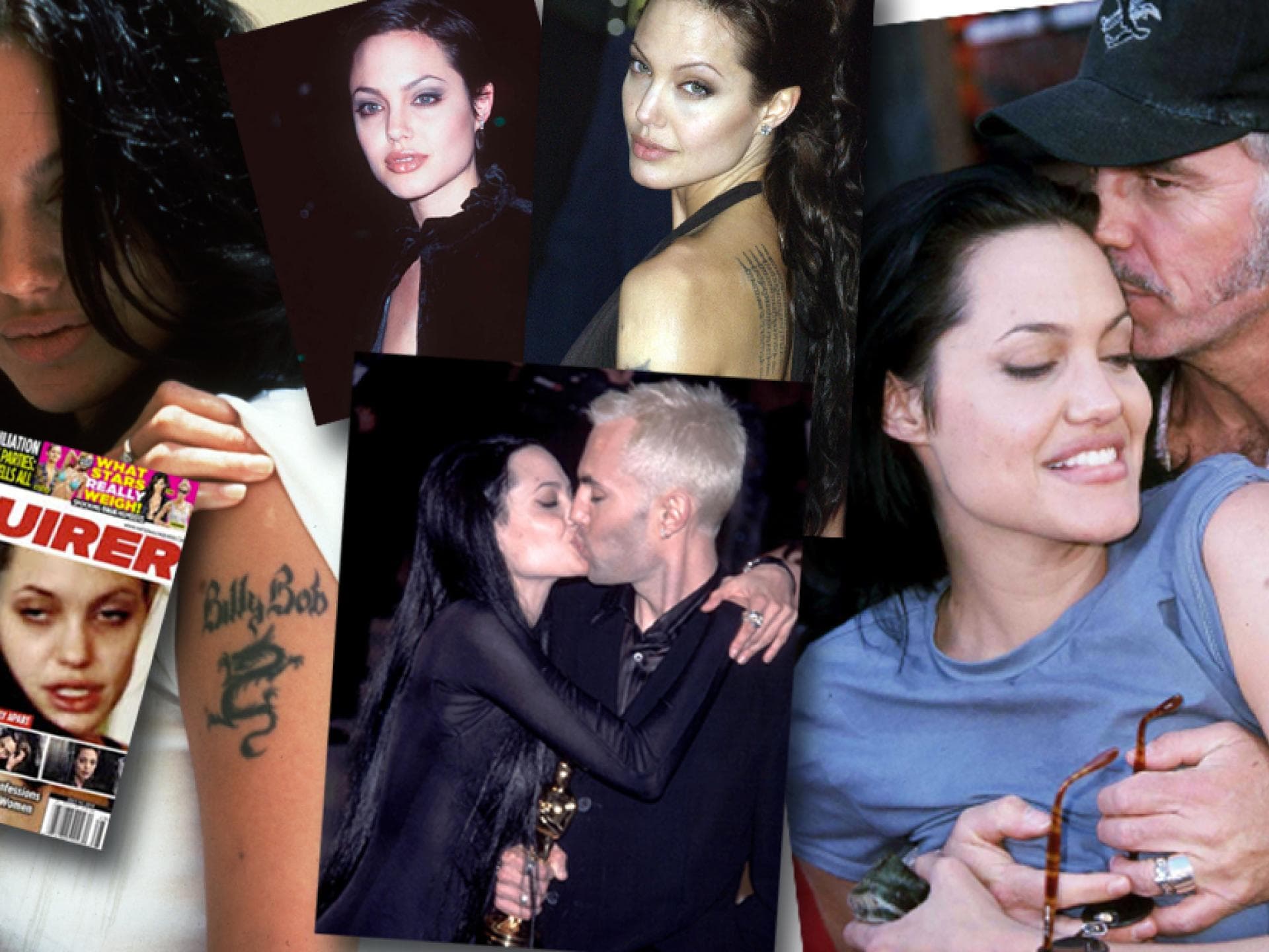 Angelina Jolie Tattoos Gesucht