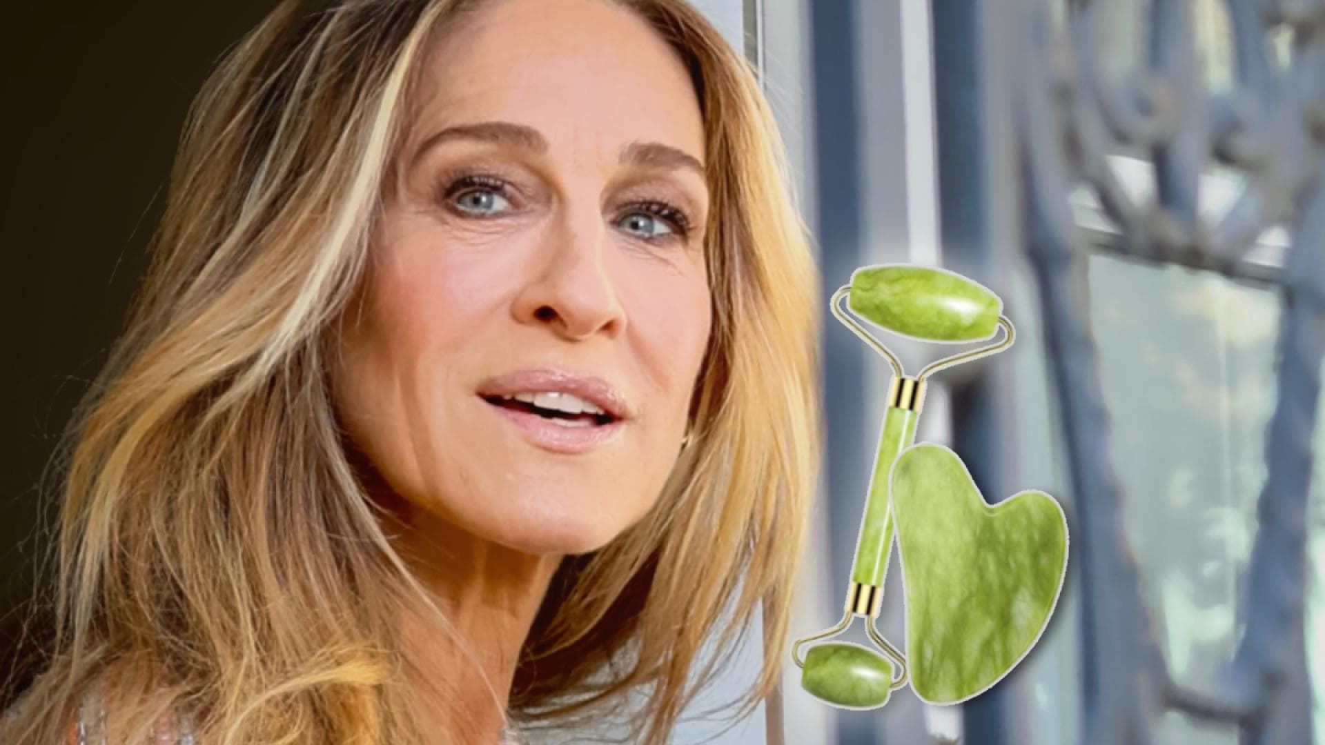 Sarah Jessica Parker massiert Falten einfach weg – mit Gua Sha