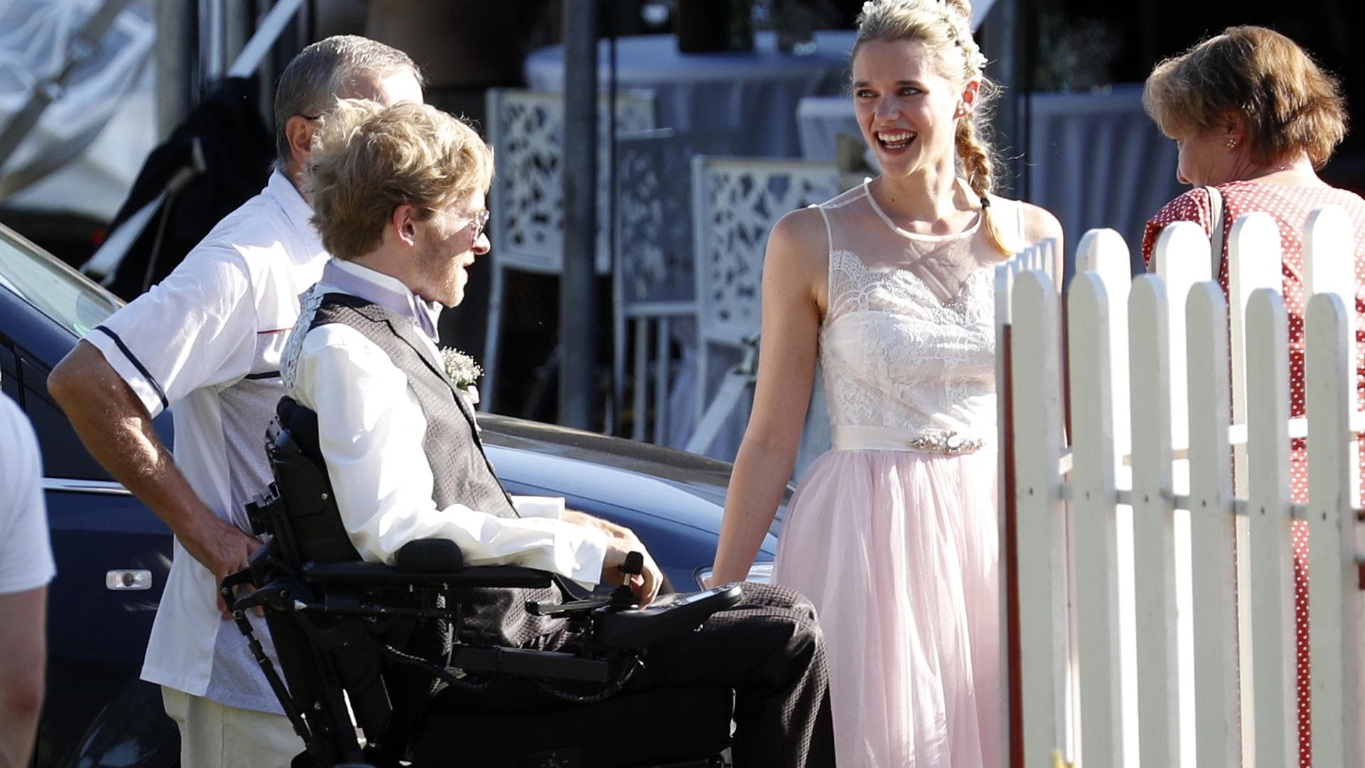 Am Tag zuvor (Freitag, 26. August) ... | Samuel Koch & Sarah Elena ...