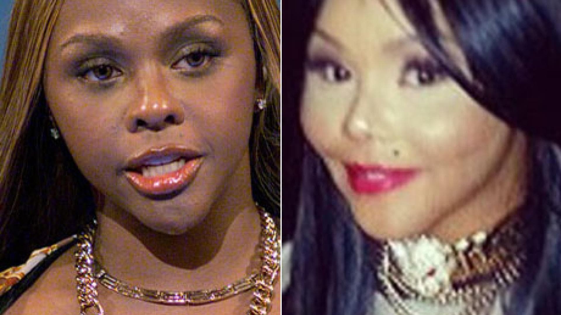 Lil' Kim's Gesicht - oder was davon übrig blieb