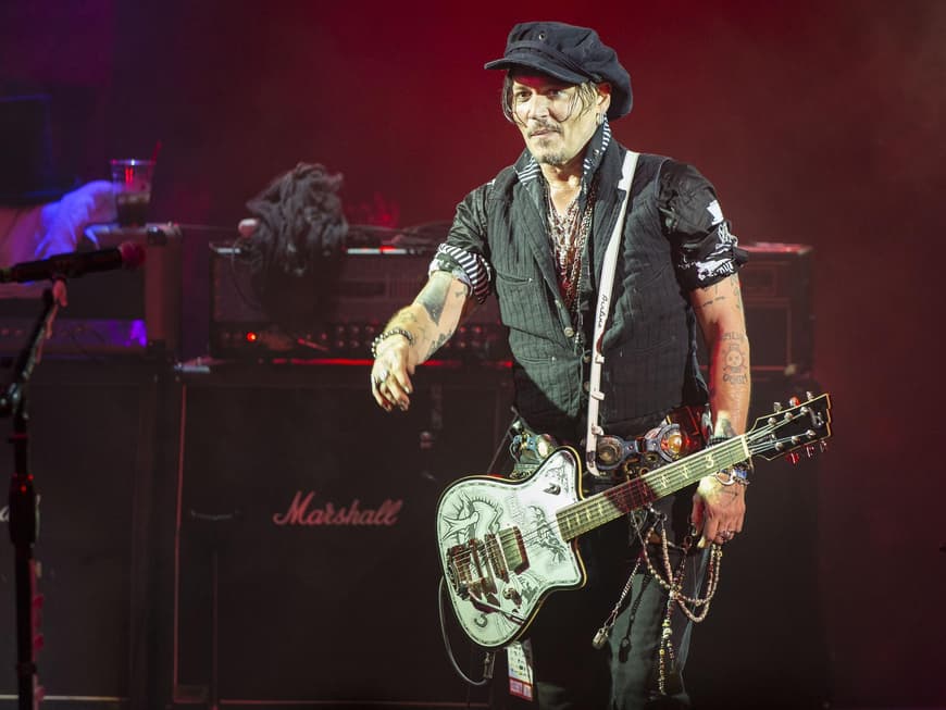 Johnny Depp: Schock vor Konzert! Er wurde bewusstlos im Hotelzimmer ...