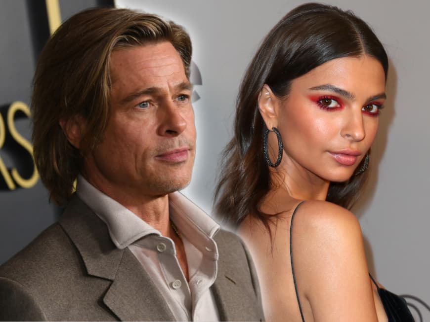 Brad Pitt: Was läuft wirklich mit Emily Ratajkowski?