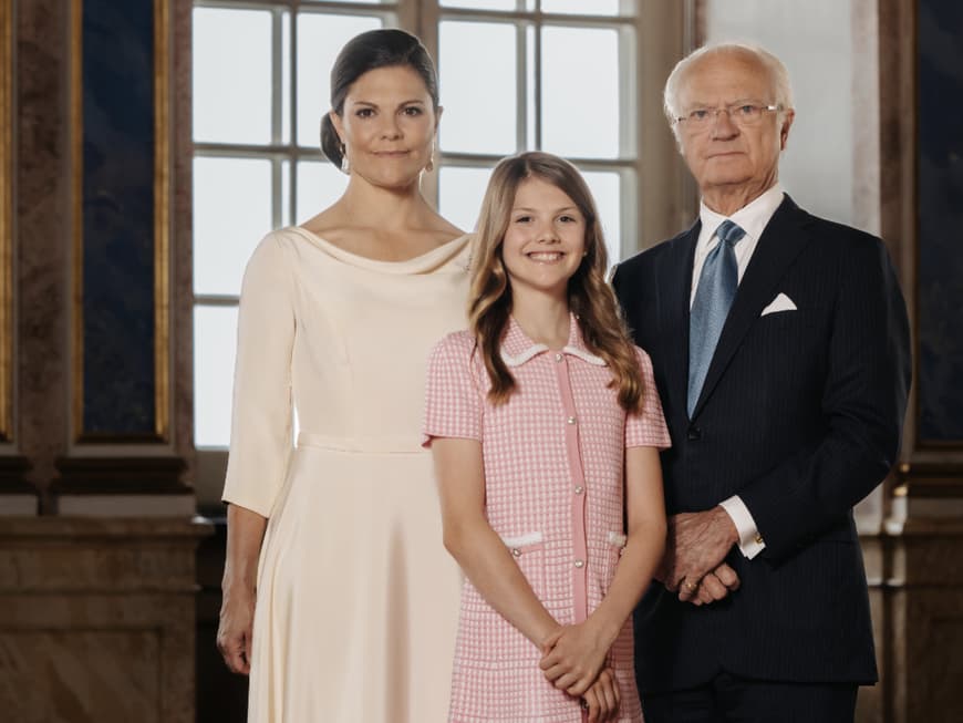 Schwedische Royals: Neue Familienbilder mit überraschenden Details
