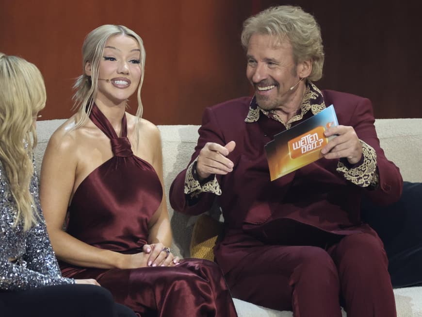 Thomas Gottschalk: Krasser Eklat mit Shirin David bei "Wetten, dass...?"