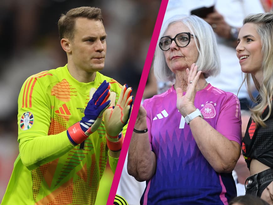 Manuel Neuer: Ehefrau Anika & seine Mama begeistern im Stadion bei EM-Spiel