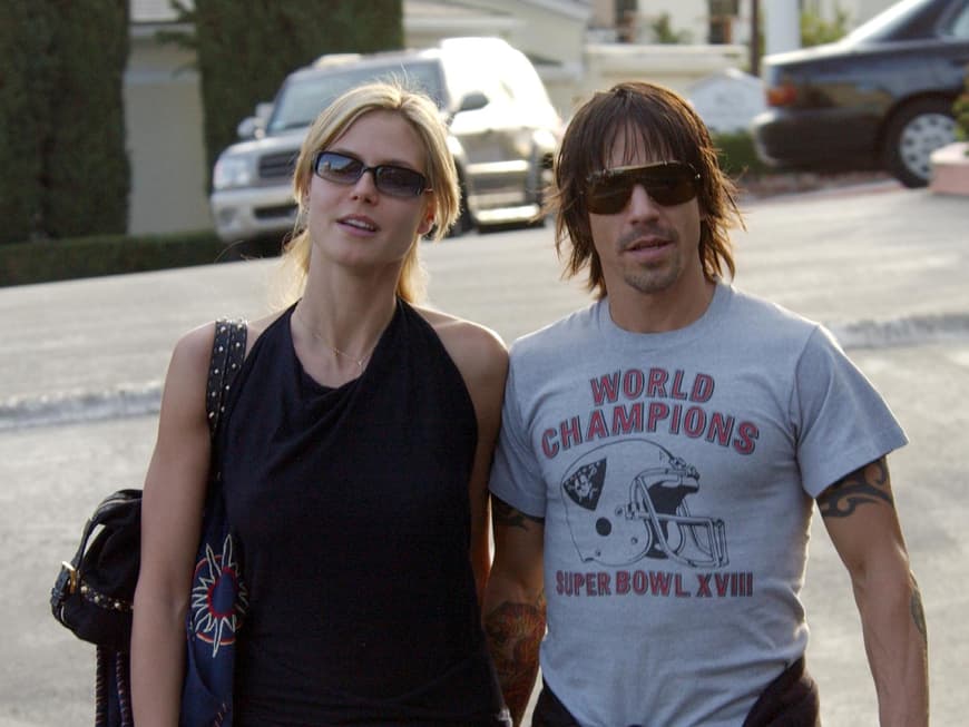 Anthony Kiedis Heidi Klum