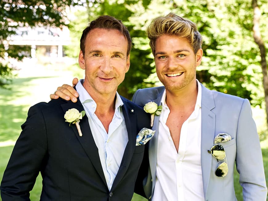 Jochen Bendel bei seiner Hochzeit: „Wir haben schon zwei Kinder“